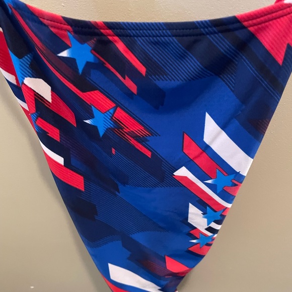 Speedo | Swim | Speedo Womans Stars And Stripes Relay Back One Piece ...